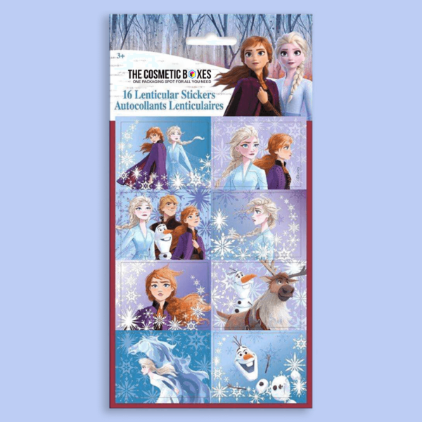 Custom Lenticular Stickers - 3d Lenticular Stickers - The Cosmetic Boxes